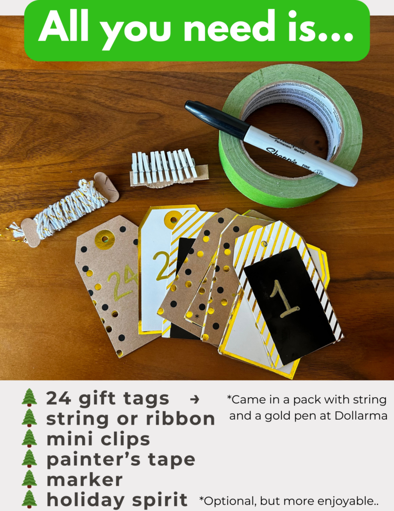 Make Your Own ADVENTure Calendar - aVERY Bright Life